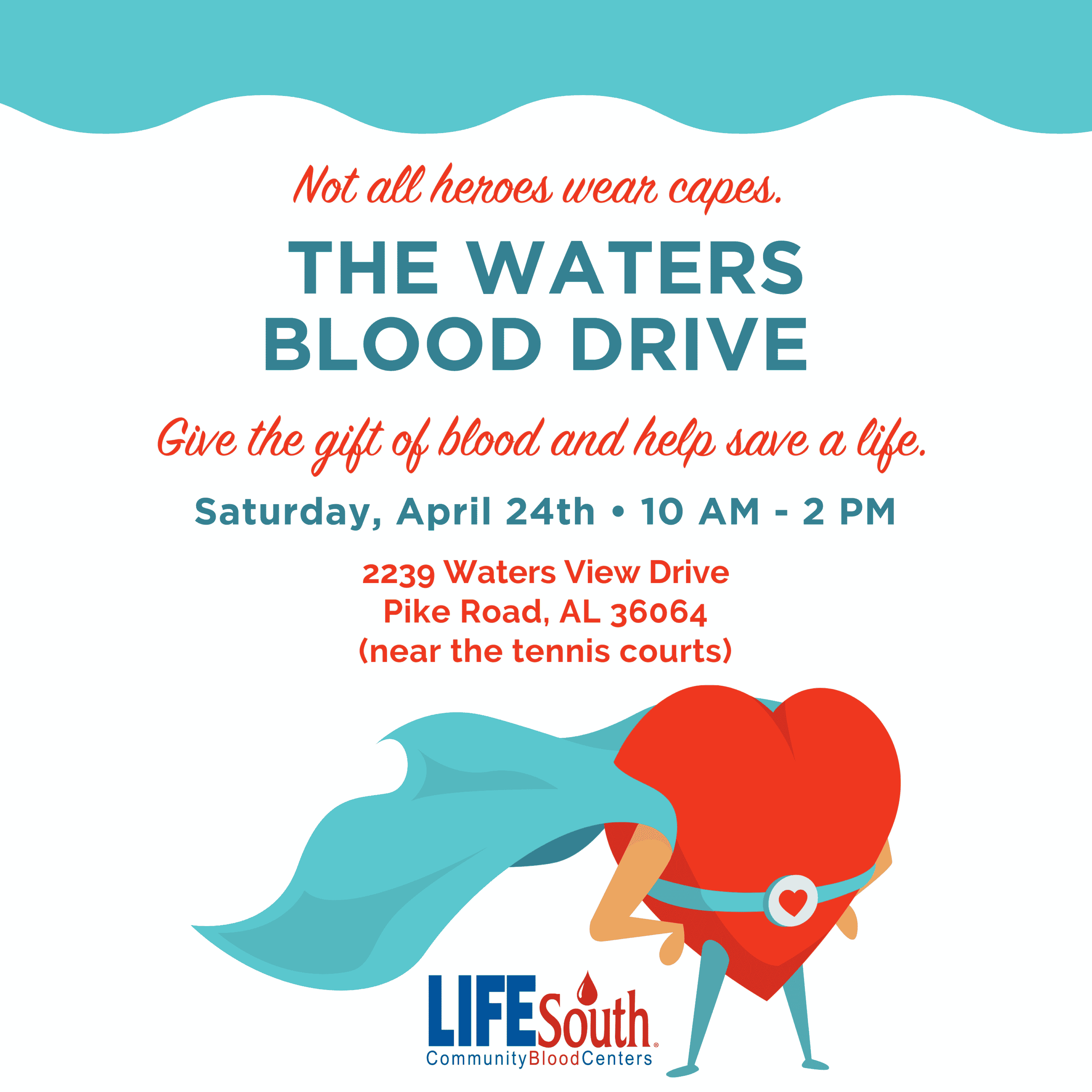Spring Blood Drive | The Waters AL