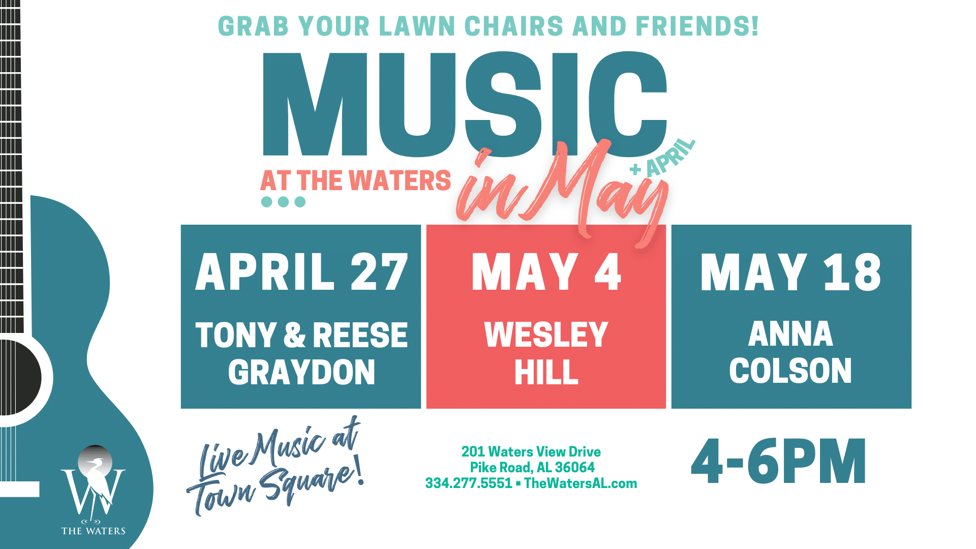 Music in May 2025 | The Waters AL