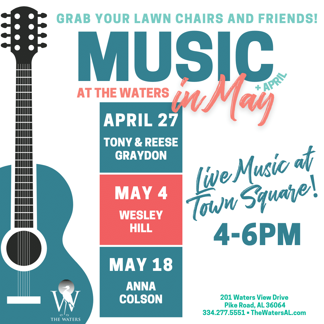 Music in May 2025 | The Waters AL